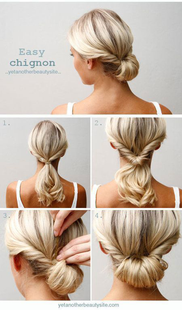 Voici les 10 meilleurs tutoriels coiffure pour cheveux mi-longs de ...